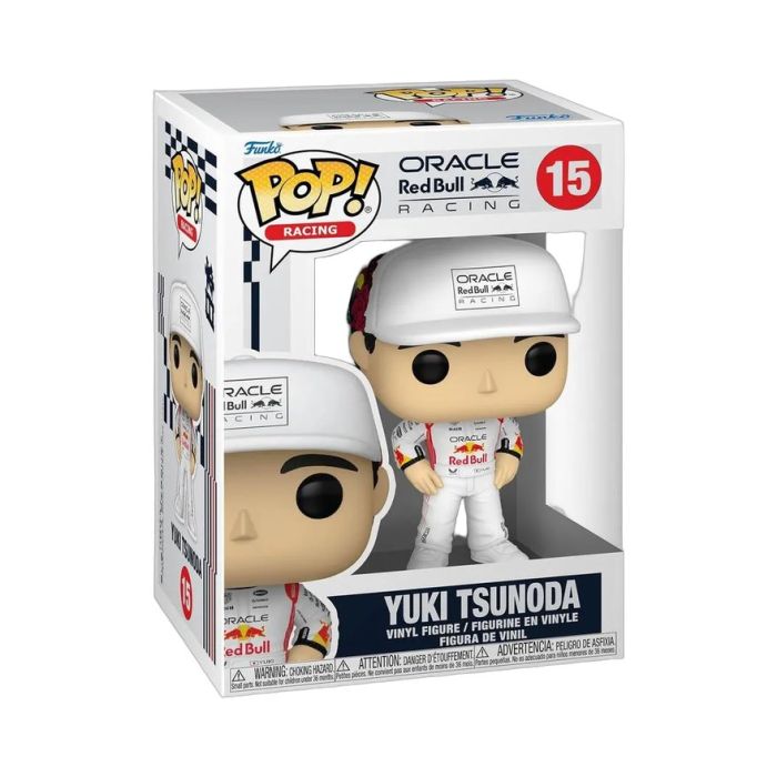 Figura Funko POP! F1 - Oracle Red Bull Racing - Yuki Tsunoda