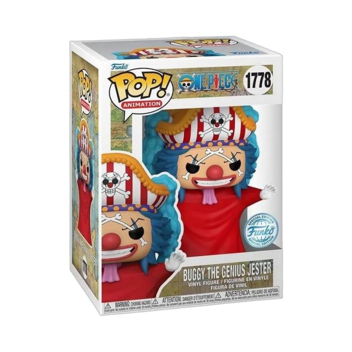 Figura Funko POP! Anime - One Piece - Buggy The Genius Jester
