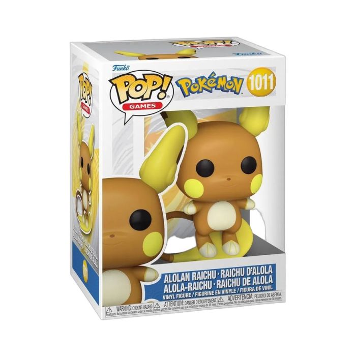 Figura Funko POP! Games - Pokemon - Alolan Raichu