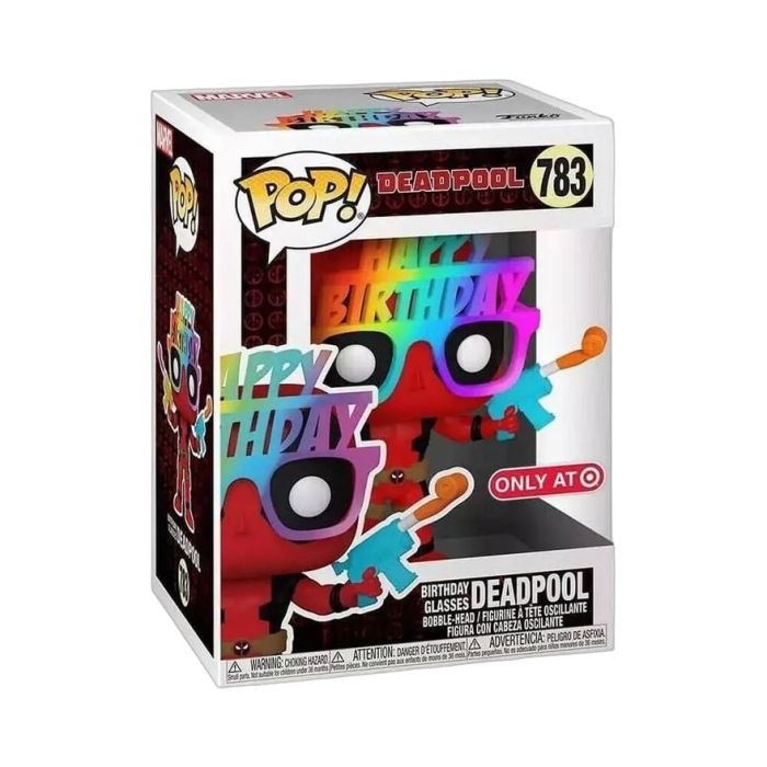 Figura Funko POP! Marvel - Deadpool - Birthday Glasses Deadpool - Special Edition