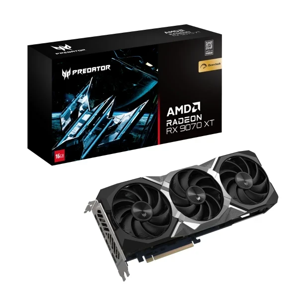 Grafička karta Acer PB RX9070XT 16G OC - Predator 16GB DDR6 3xDPHDMI