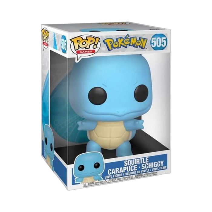 Figura Funko POP! Games - Pokemon - Squirtle Carapuce - Schiggy