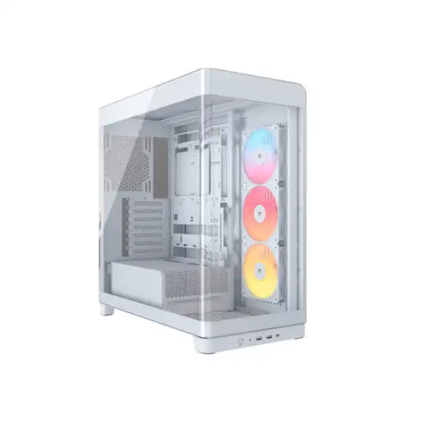 Kuciste Corsair FRAME 4500X RS-R ARGB Panoramic Glass Beli, CC-9011315-WW