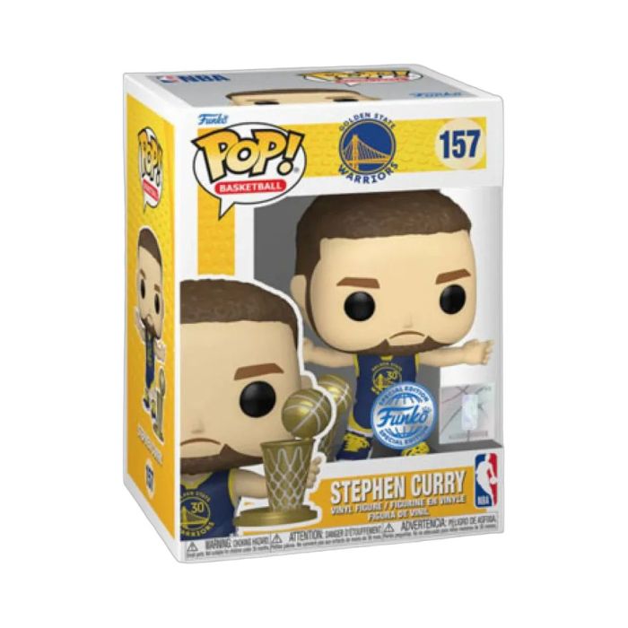 Figura Funko POP! Basketball NBA - Golden State Warriors - Stephen Curry (throwback) - Special Edition