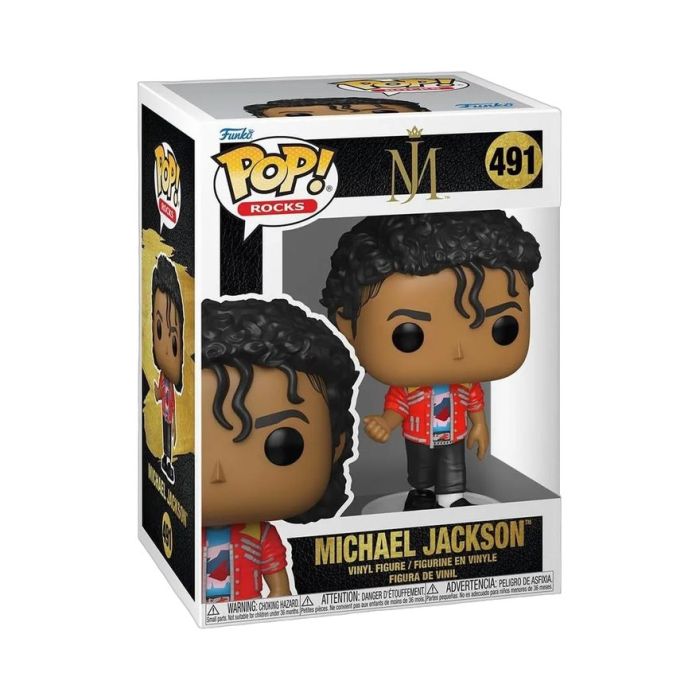 Figura Funko POP! Rocks - Michael Jackson - Michael Jackson (Beat It)
