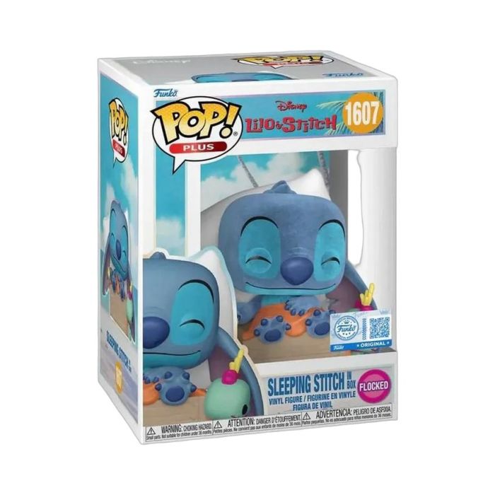 Figura Funko POP Disney Lilo & Stitch Sleeping Stitch In Box #1607