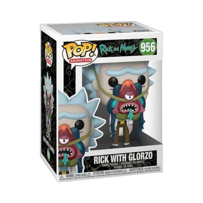 Figura Funko POP! Animation - Rick & Morty - Rick With Glorzo