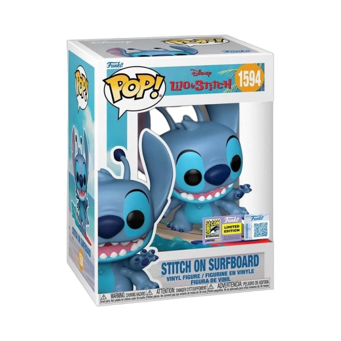 Figura Funko POP! Disney - Lilo & Stitch - Stitch On Surfboard