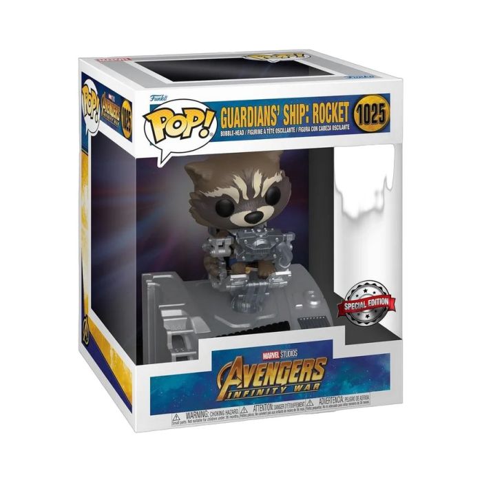 Figura Funko POP! Marvel - Avengers Infinity War - Guardians' Ship - Rocket