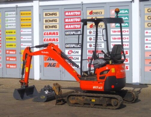 Kubota U17-3a mini bager