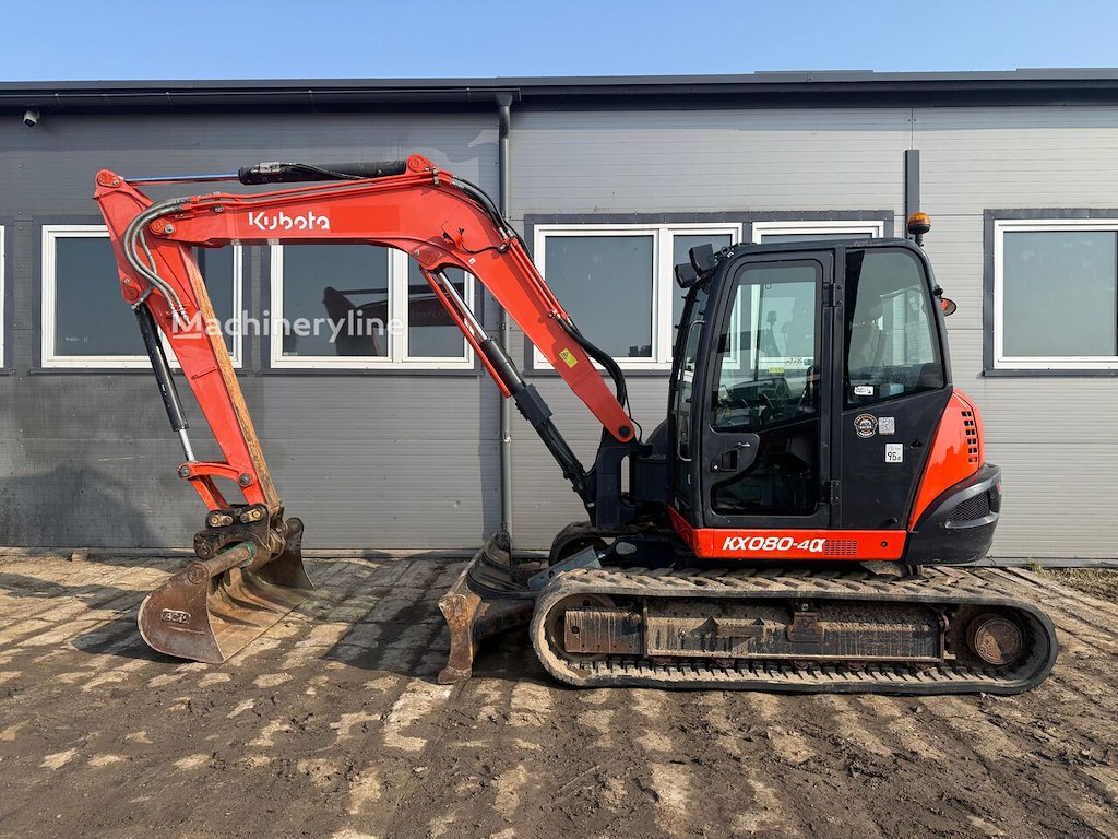 Kubota KX080 midi bager