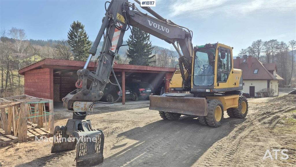 Volvo EW 140 B wheeled excavator bager točkaš