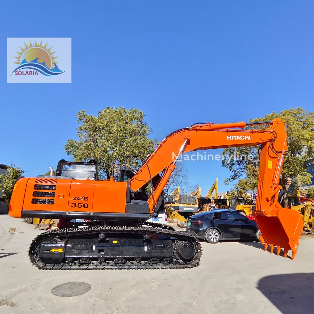 Hitachi ZX350 bager amfibija