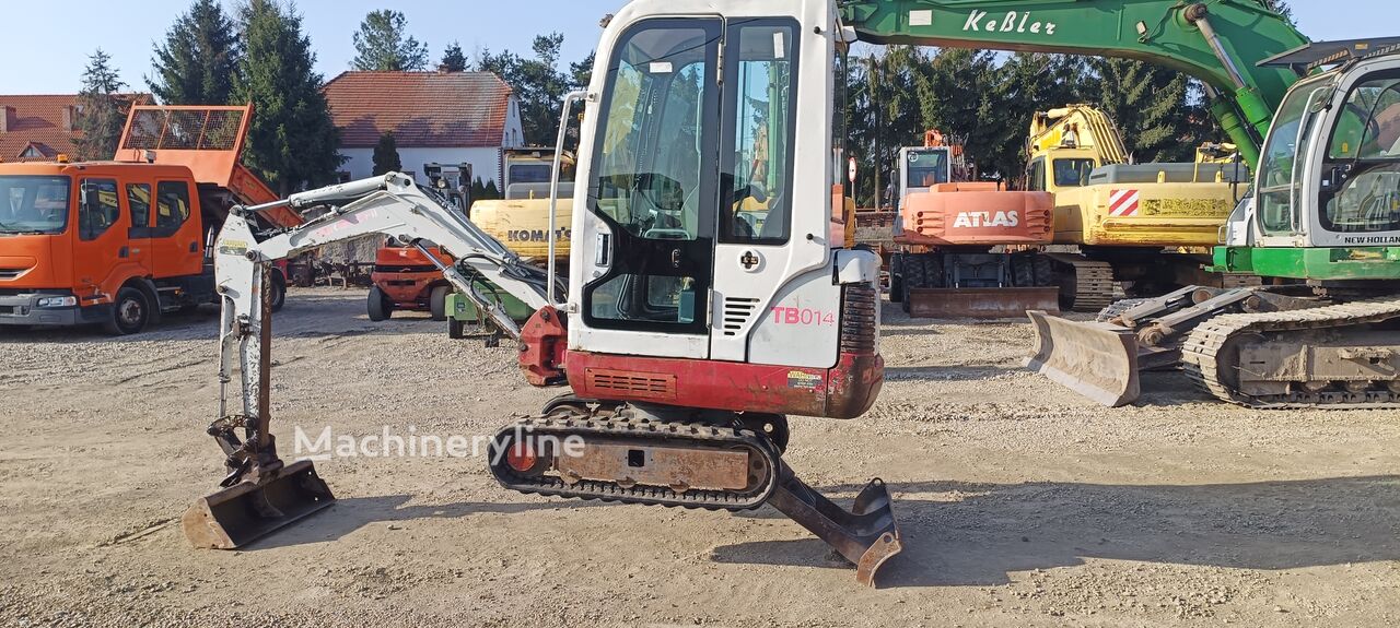 Takeuchi TB014 mini bager