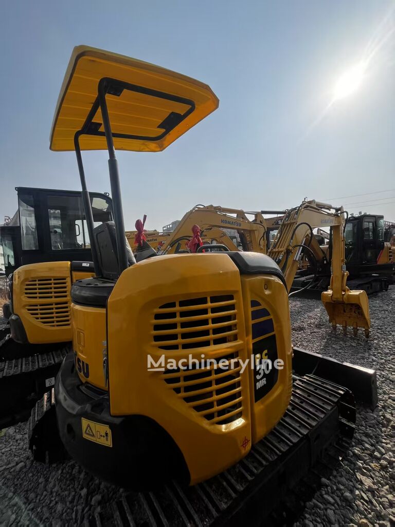 Komatsu PC30MR mini bager