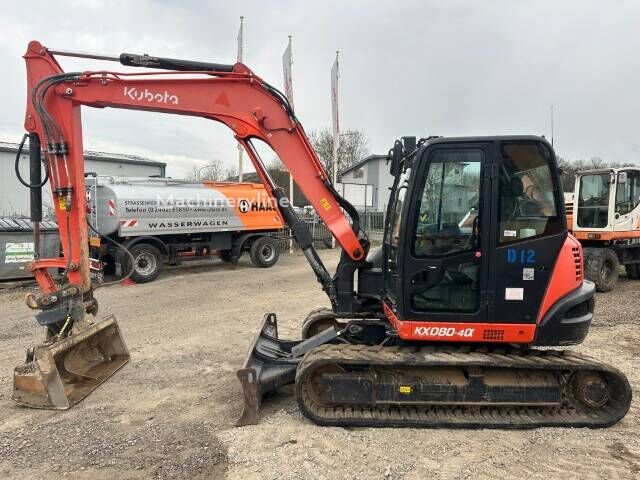 Kubota KX 080-4 alpha Kettenbagger / AC / 40.500 EUR midi bager