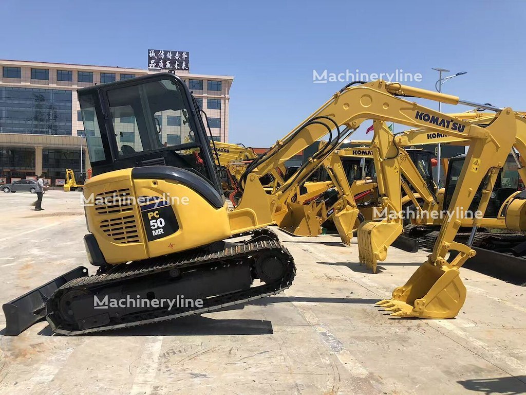 Komatsu PC50MR mini bager
