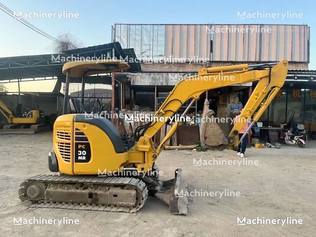Komatsu PC30MR mini bager