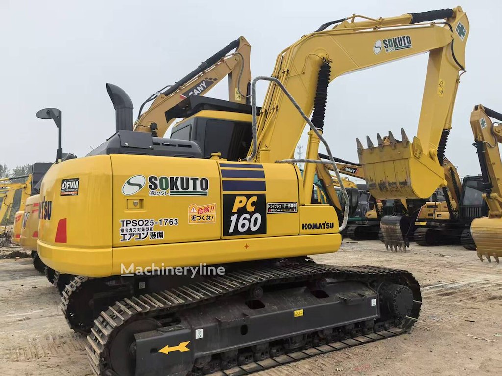 Komatsu PC160 bager guseničar
