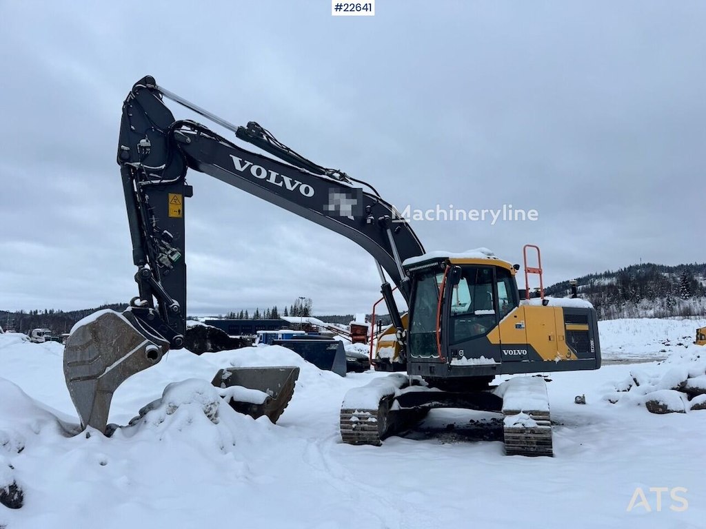 Volvo EC220EL Beltegraver – Rototilt – 2 skuffer – US er byttet bager guseničar