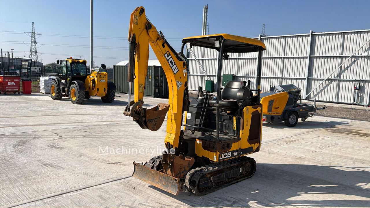 Prodaje se JCB 16C 1T3 mini bager na aukciji