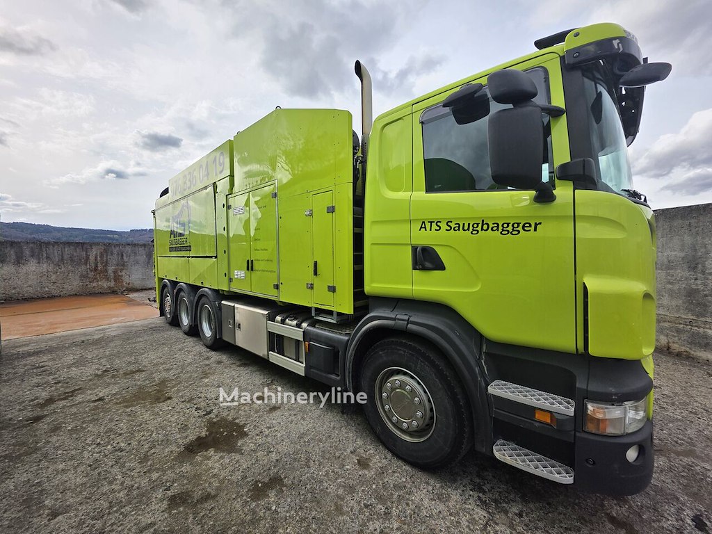 Scania R440 vakum bager