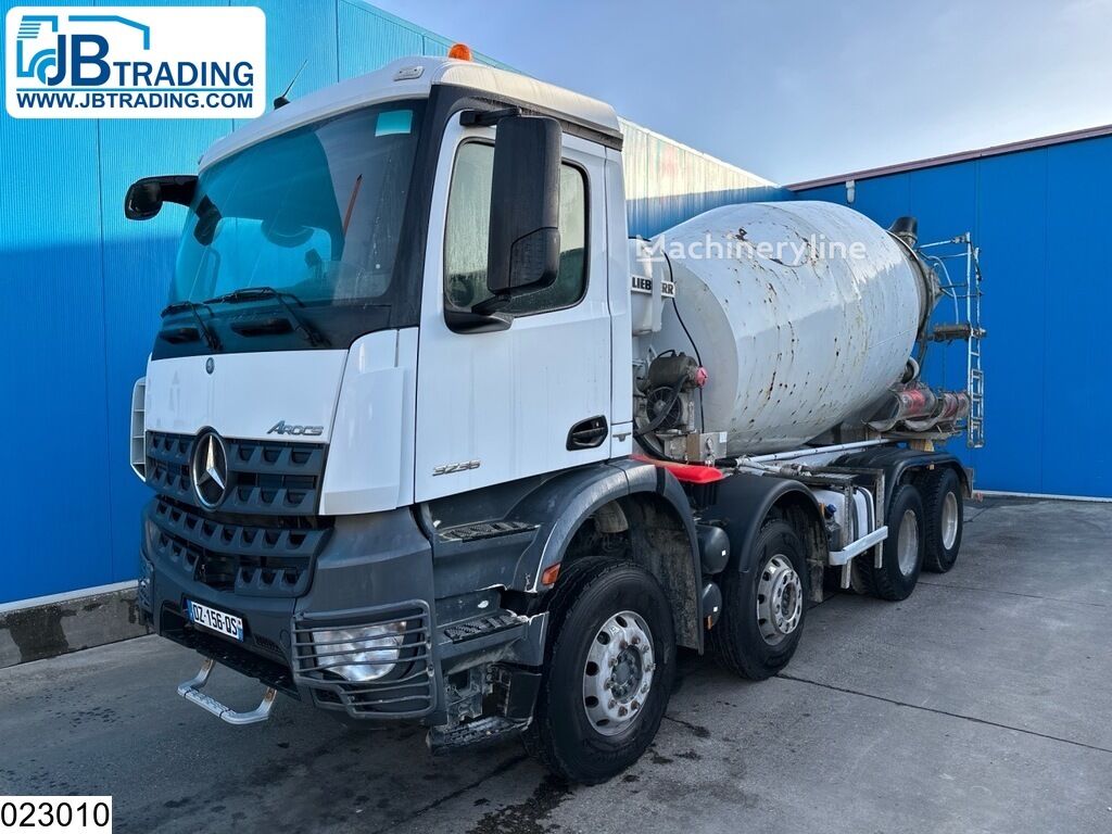 Mercedes-Benz Arocs 3236 EURO 6, 8X4, liebherr 9m3, leaf suspension kamion s mešalicom za beton