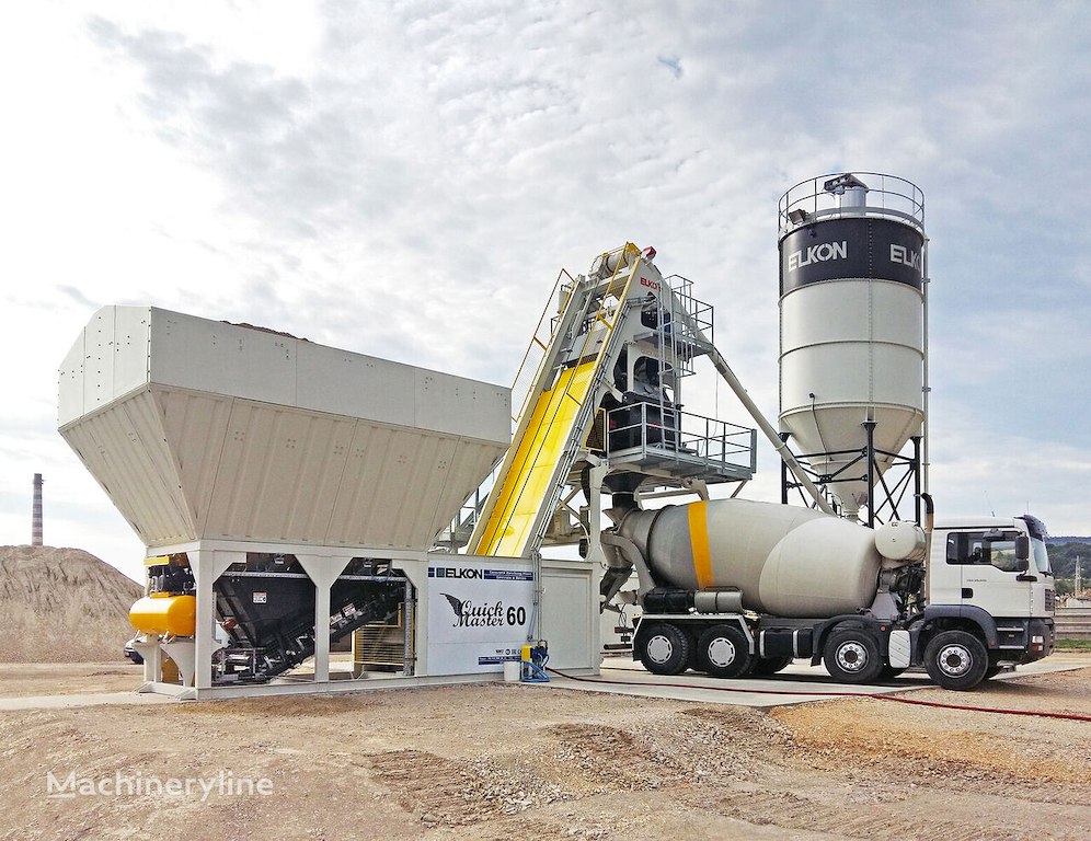 Nova Elkon ELKOMIX-60 Quick Master Concrete Batching Plant kompaktna fabrika betona