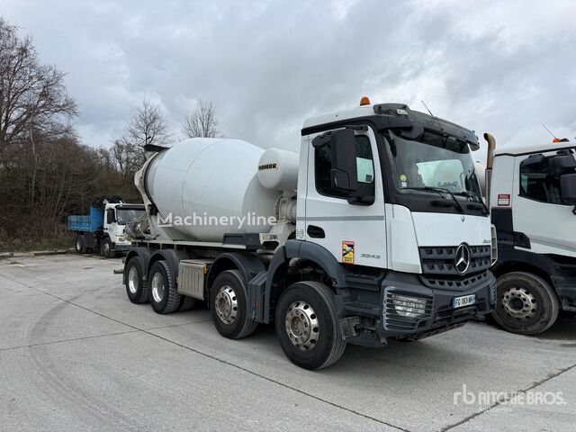 Prodaje se Mercedes-Benz Arocs 3243 kamion s mešalicom za beton na aukciji