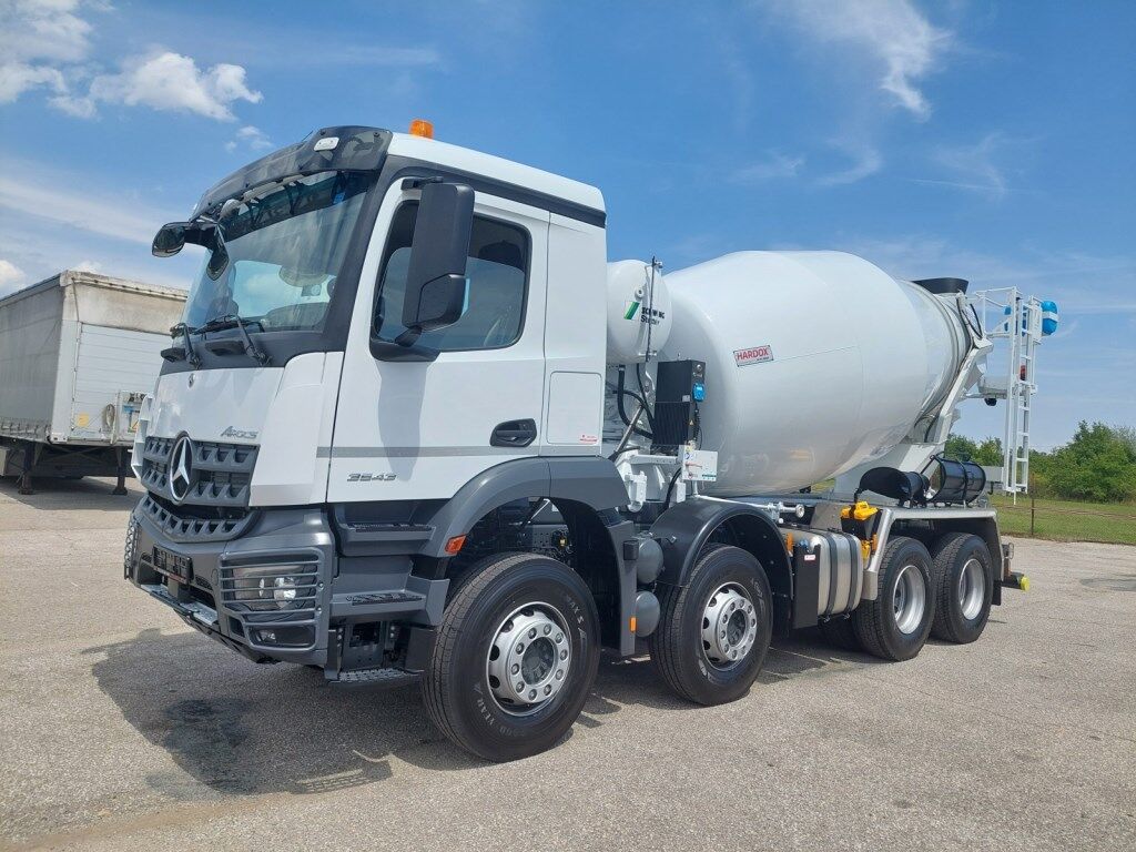 Mercedes-Benz Arocs 3543 Stetter AM 9FHC UltraEco kamion s mešalicom za beton