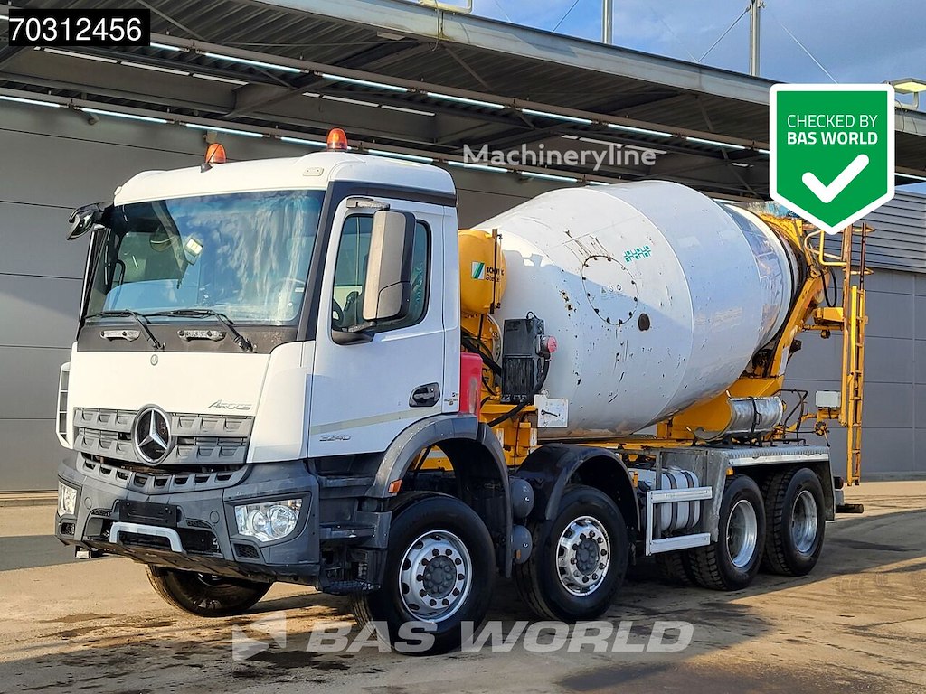 Mercedes-Benz Arocs 3240 Arocs 8X4 9m3 Schwing Stetter Euro 6 kamion s mešalicom za beton