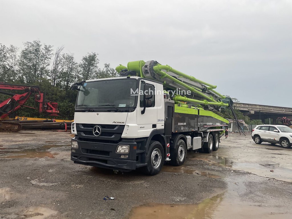 Zoomlion na šasiji Mercedes-Benz Actros 4141 pumpa za beton