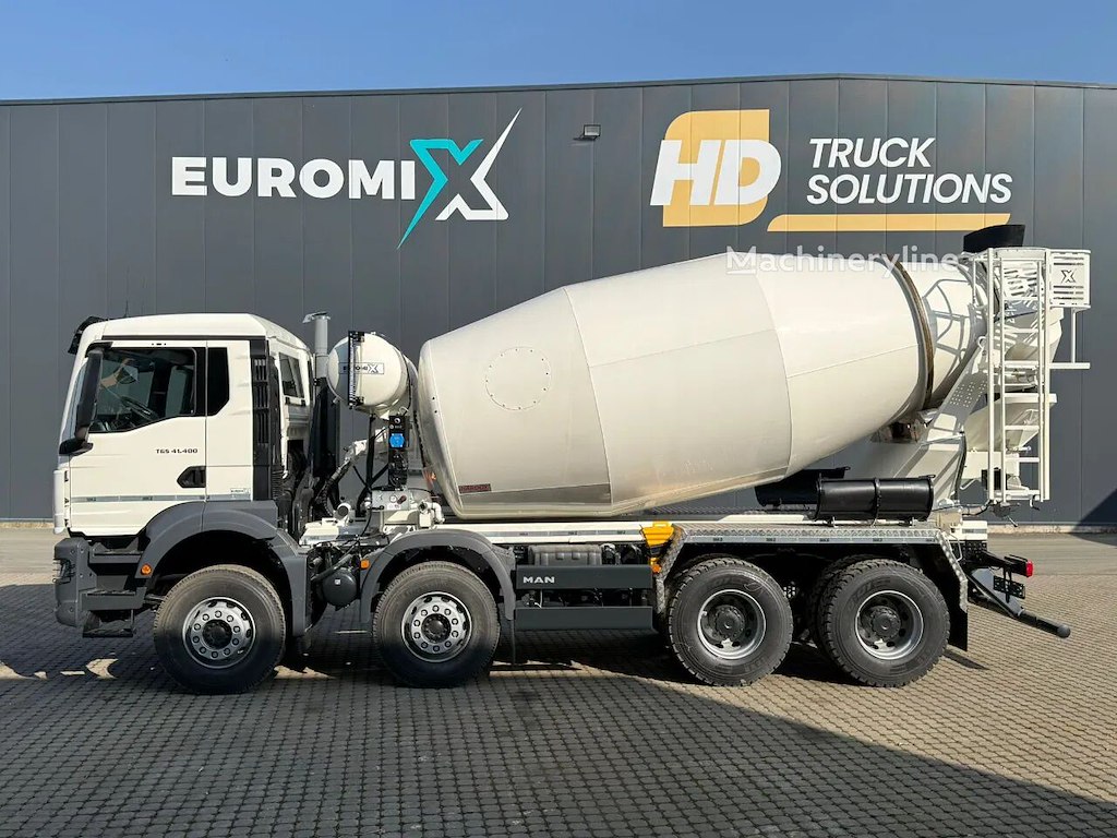 Novi MAN TGS 41.400 MAN TGS 41.400 8x4 / EuromixMTP EM 10m³ R / EURO 2 kamion s mešalicom za beton