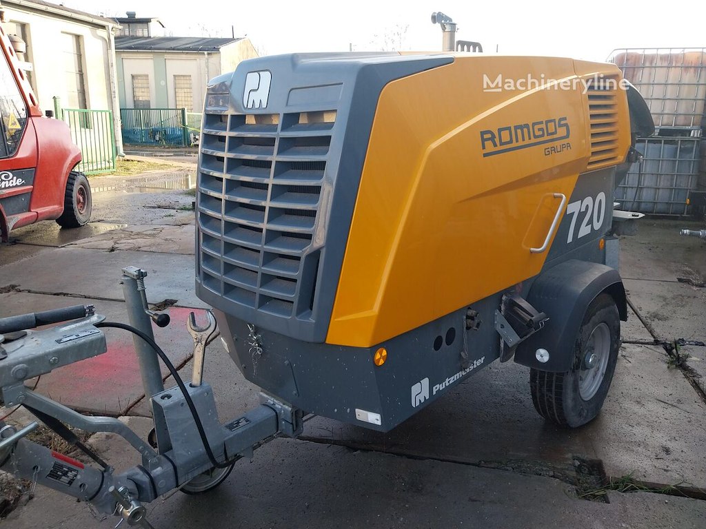 Putzmeister P 720 TD stacionarna betonska pumpa