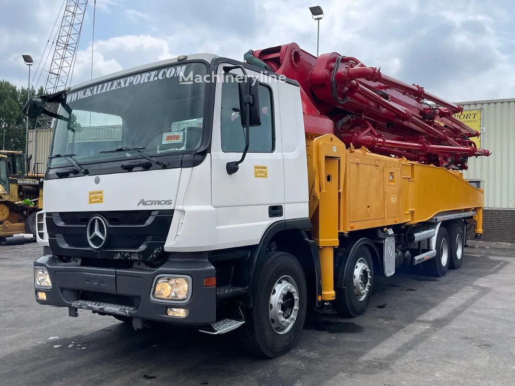 Mercedes-Benz Actros 4141 MP3 Concrete Pump 52 Meters Manual Gearbox Full Spri pumpa za beton