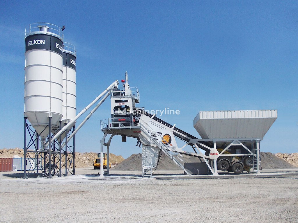 Nova Elkon MOBILE MASTER-100 LION Mobile Concrete Batching Plant mobilna fabrika betona