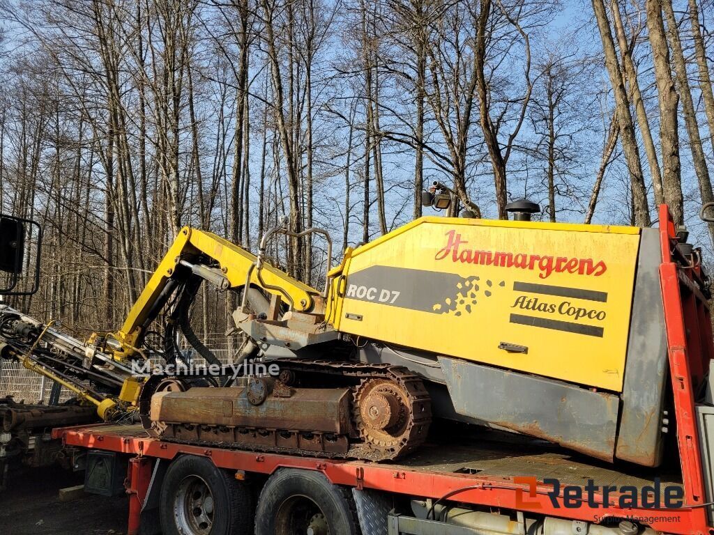 Prodaje se Atlas Copco ROC D7-01 bušaće postrojenje na aukciji