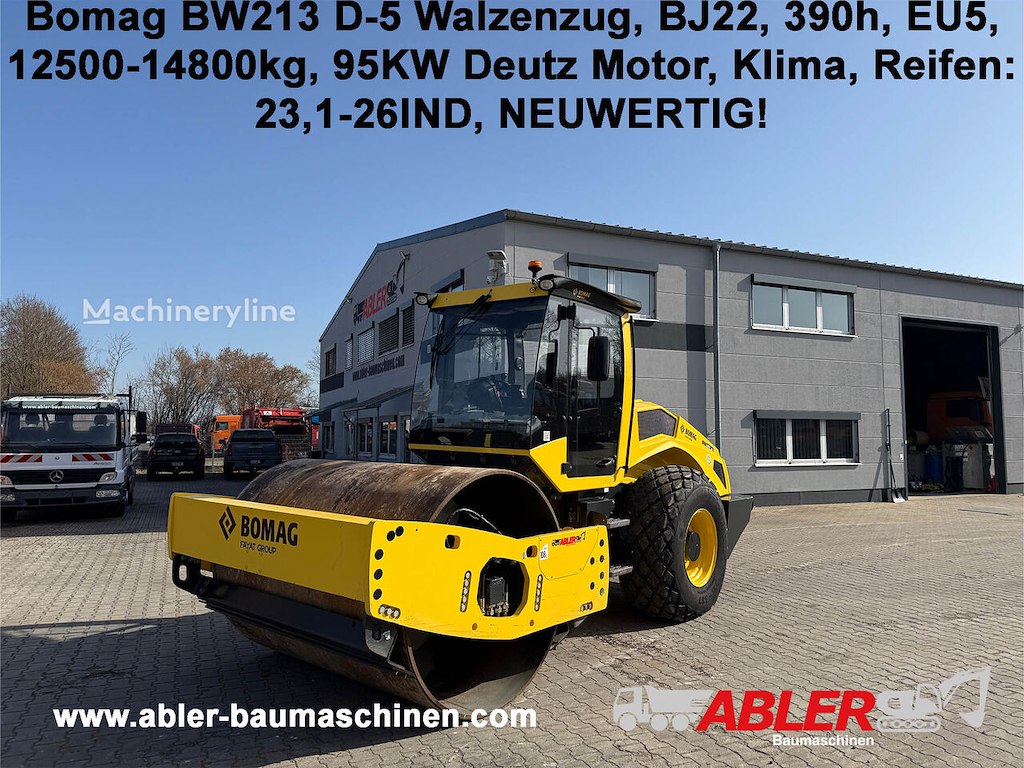 BOMAG BW213 D-5 kompaktor s jednim valjkom