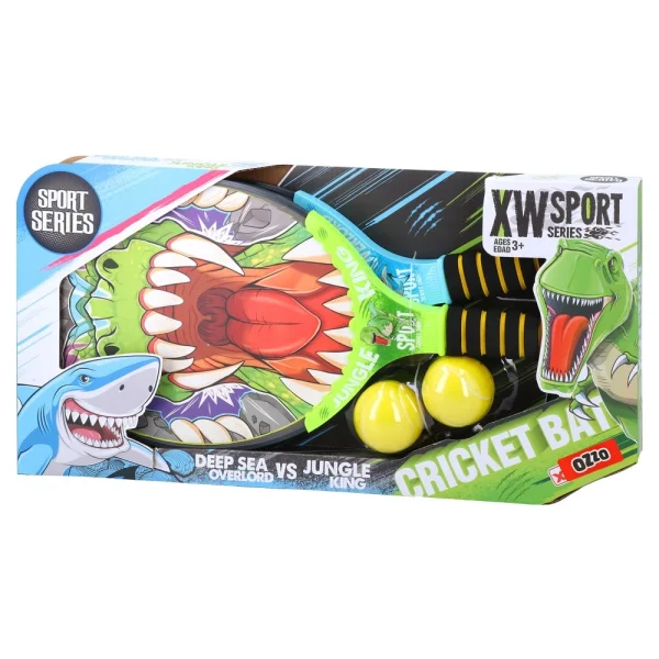 XW Sports, set reketa za stoni tenis, 2 loptice, ajkula