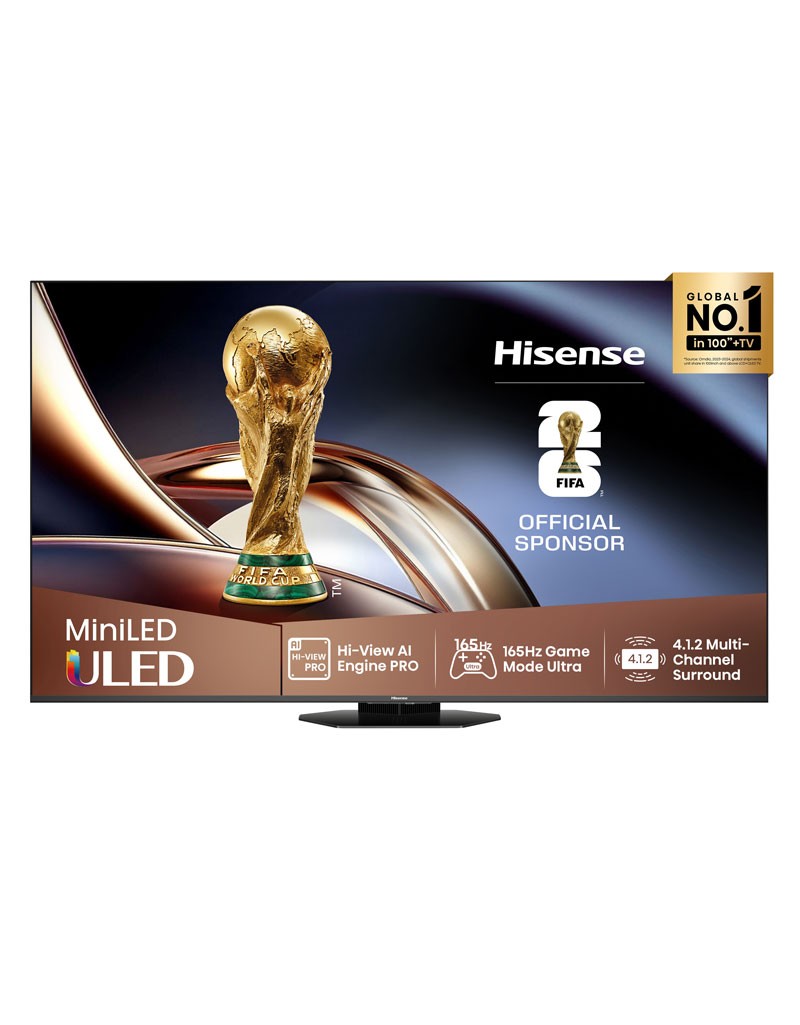 HISENSE 100" 100U8Q ULED Mini-LED 4K UHD Smart TV