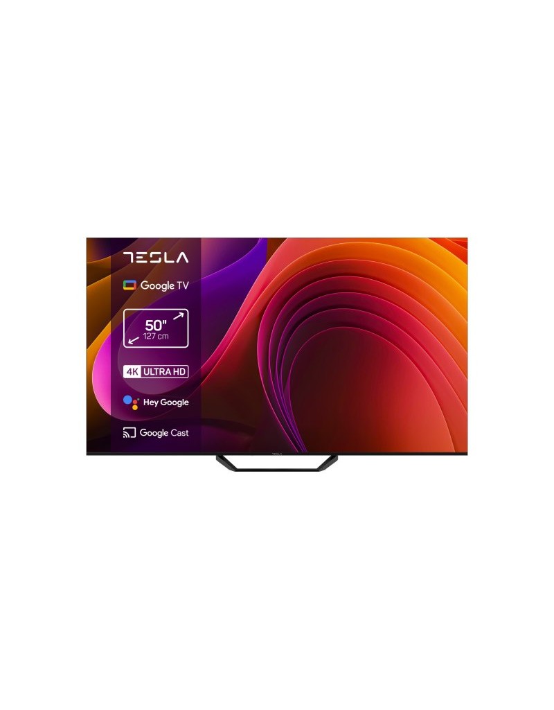 TESLA 50E655BUS D-LED 50" 4K Smart Google TV crna