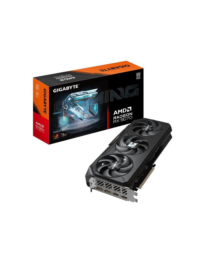 GIGABYTE AMD Radeon RX 9070 GAMING 16GB 256bit GV-R9070GAMING-16GD rev. 1.0