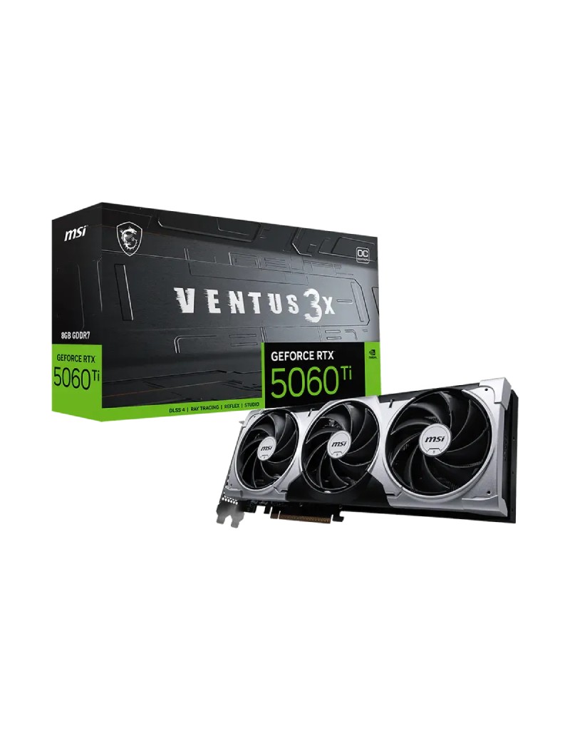 MSI GeForce RTX 5060 Ti 8G VENTUS 3X OC