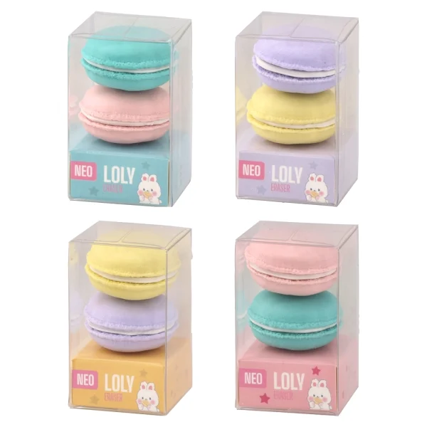 Loly, gumica, Macaron
