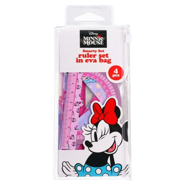Smarty Set, set lenjira, zip folija, Minnie Mouse, 15cm, 4K