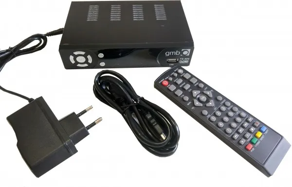 GEMBIRD GMB-T2-404 **DVB-T2 SET TOP BOX USB/HDMI/Scart/RF-out, PVR, Full HD, H264,hdmi-kabl,RF modulator1262