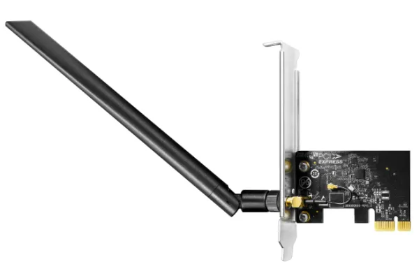 Cudy WE650,AC650 Bezicni PCI-E adapter sa dva opsega, 433 Mbps + 200 Mbps ,Dual-Band Wi-Fi 5