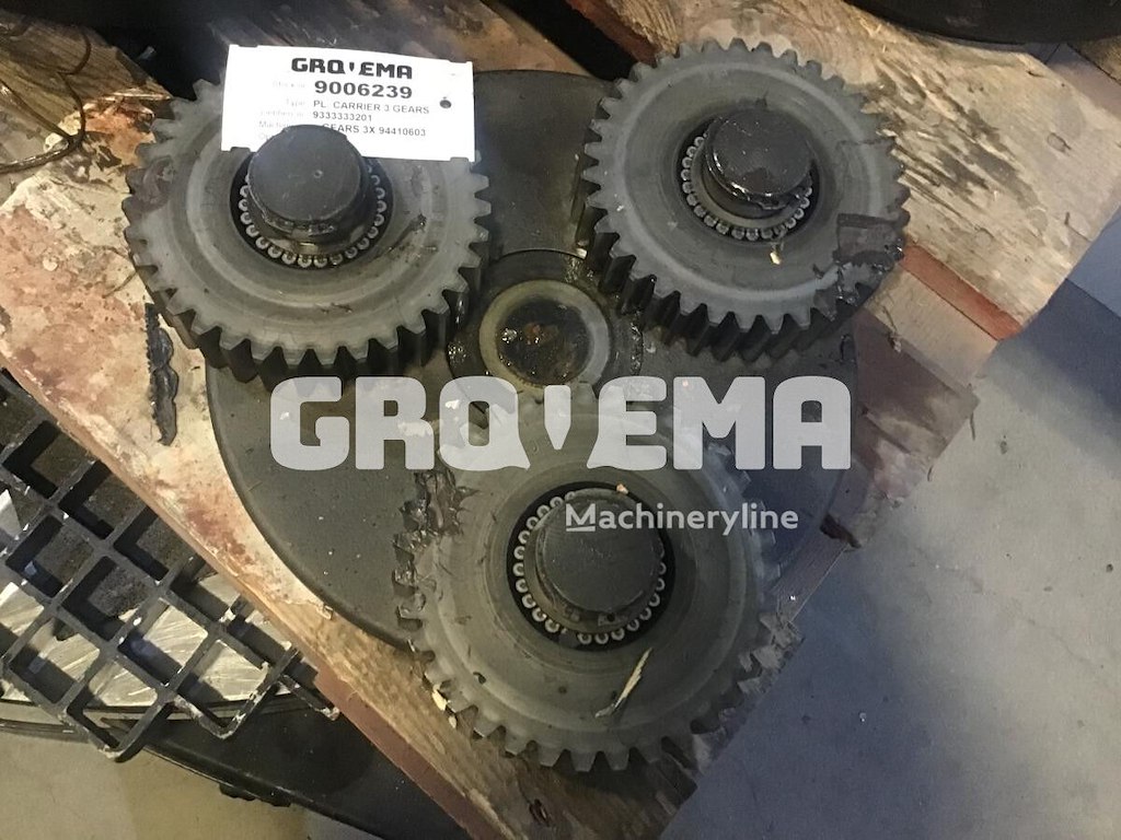 Planetary carrier 3 gears drugi rezervni deo transmisije za Liebherr R954C / R964C bagera