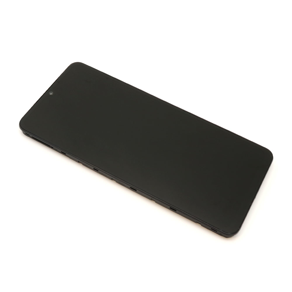 LCD displej (ekran) - Samsung A065F Galaxy A06 + Touch screen + okvir crni ORG (MS)