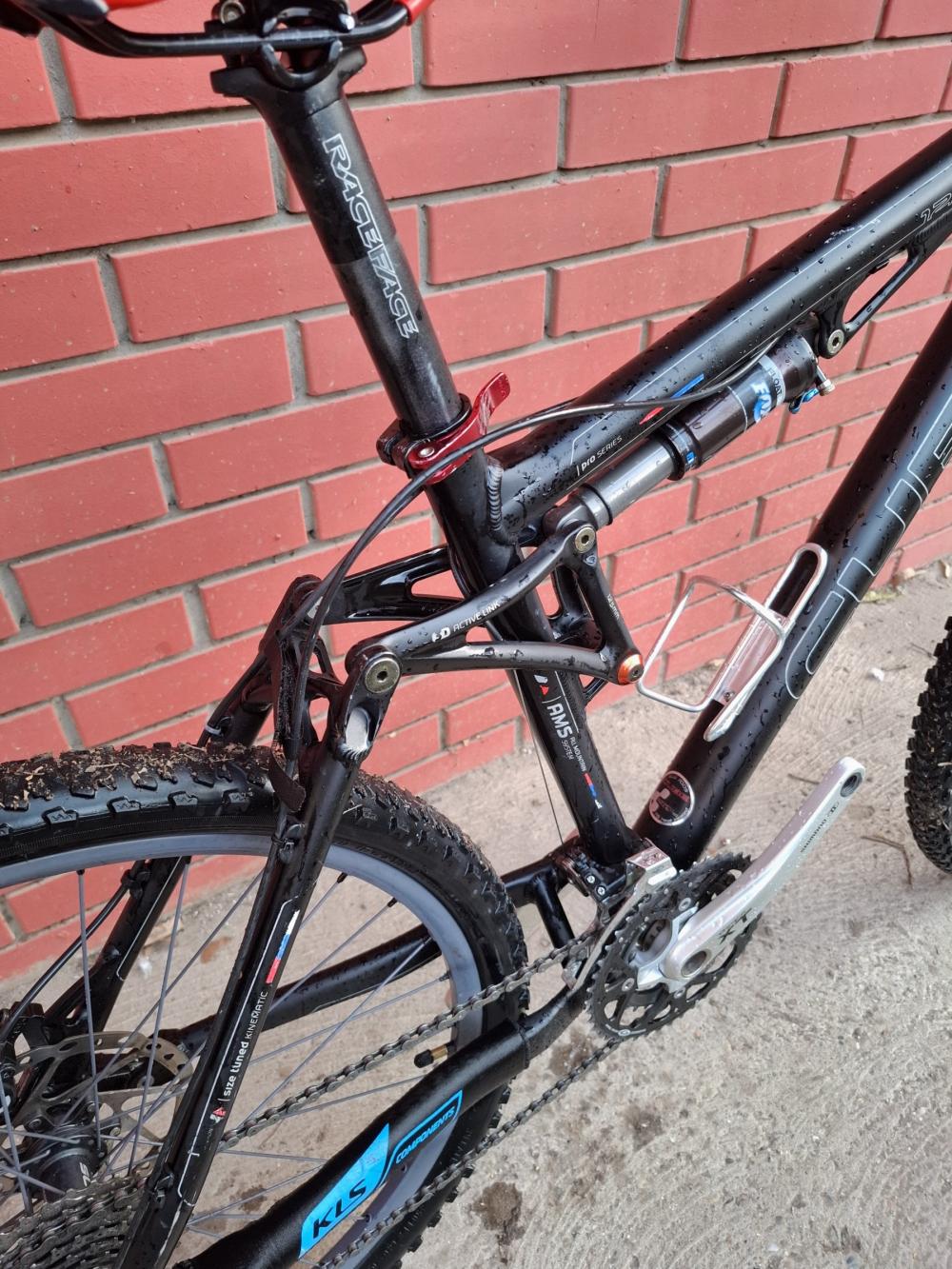 Cube AMS 125 full suspension XT oprema 26"
